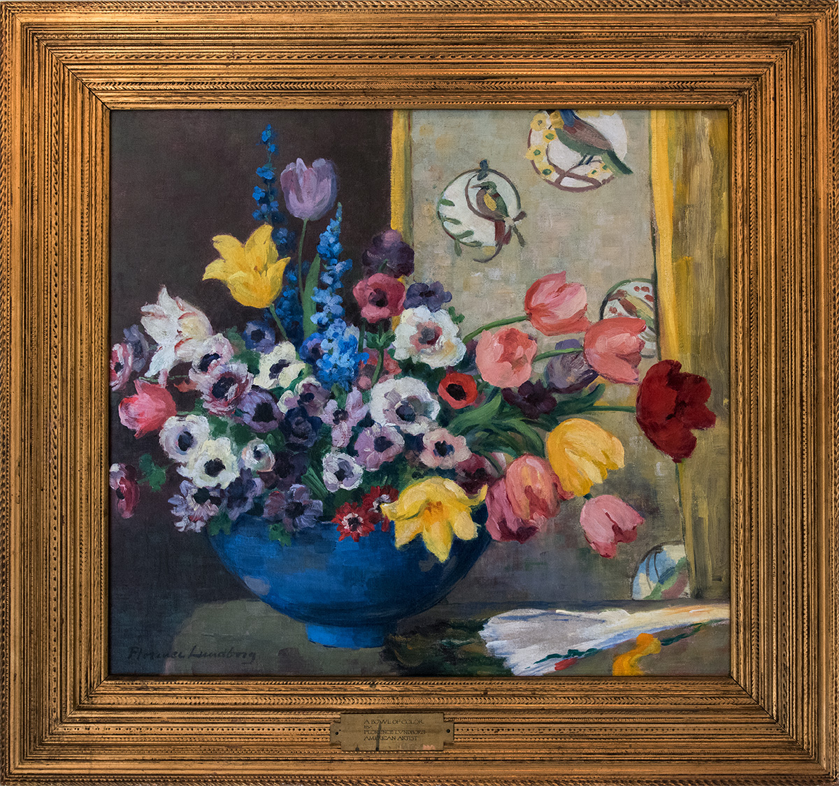 Bowl of Color by Florence Lundborg - Women Who Dared Art Collection