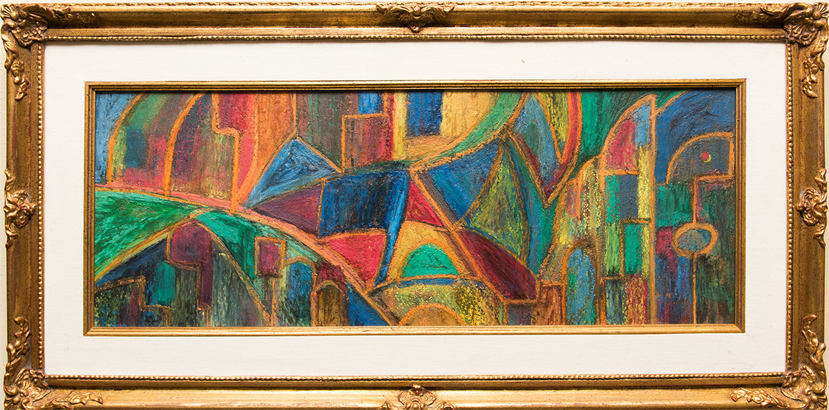 Untitled (Cityscape) by Alice Rahon - Northwell Art